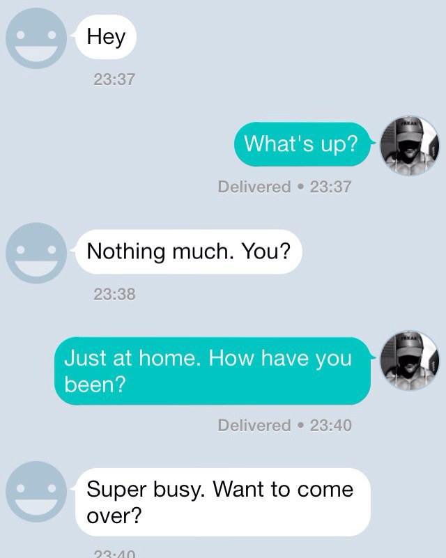 Hey Guys, Please Stop Sending The 'Hey' Text