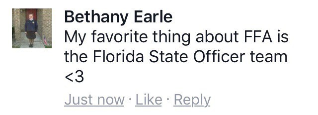 Thank You FFA For All The Memories