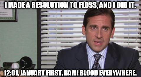 New Year's Resolution Fails By "The Office"