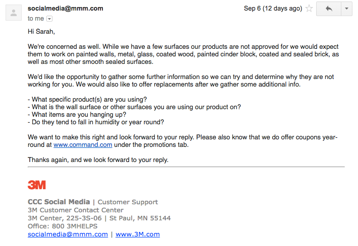 Follow-Up: An Open Letter To 3M