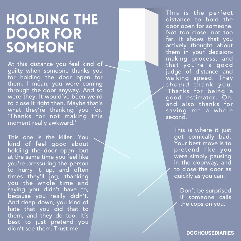 An Open Letter To Those Who Hold The Door Open