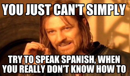 Spanish Language Memes