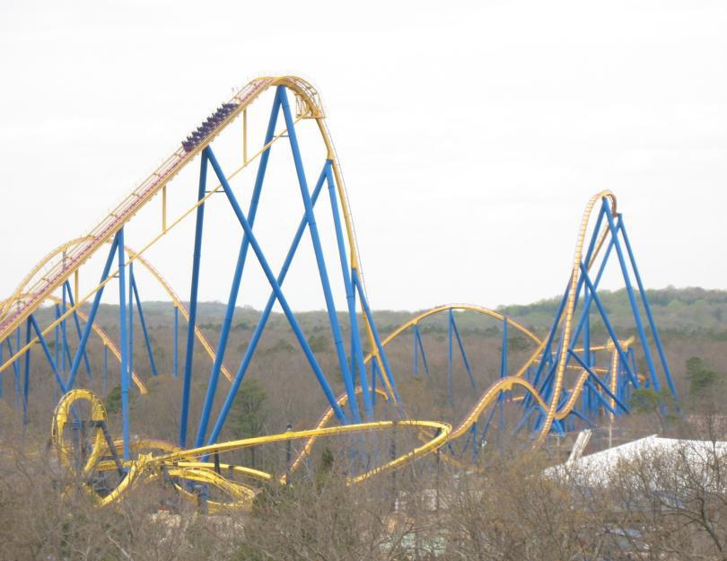 Ranking The 6 Major Roller Coasters at Six Flags: Great Adventure From ...