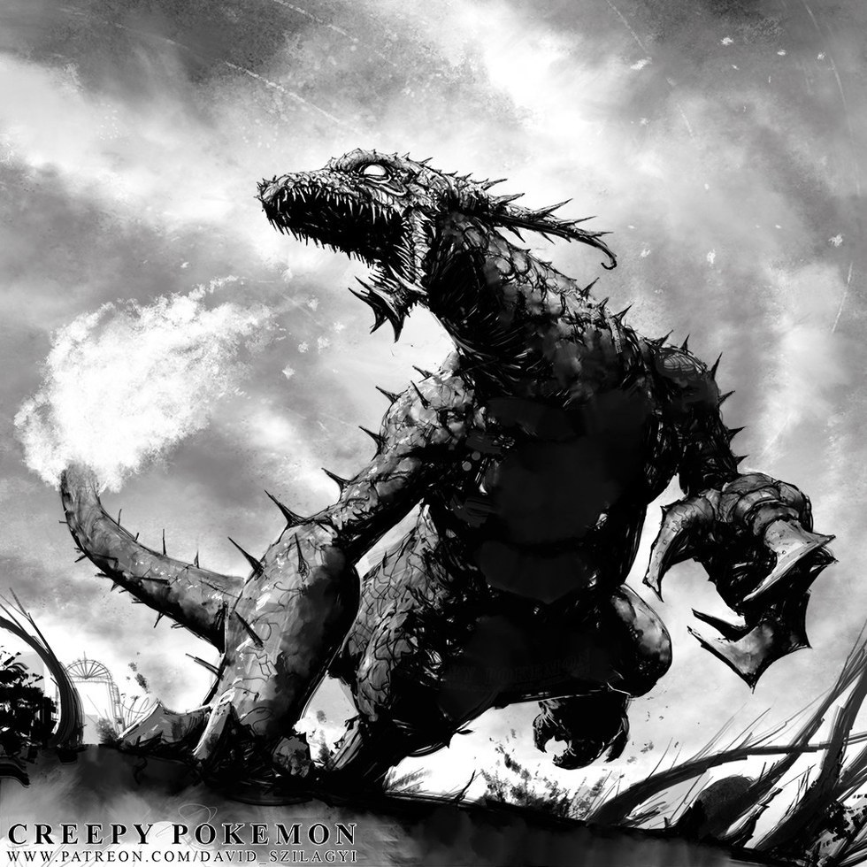 David Szilagyi's 'Creepy Pokemon' Series Is Wonderfully Spooky