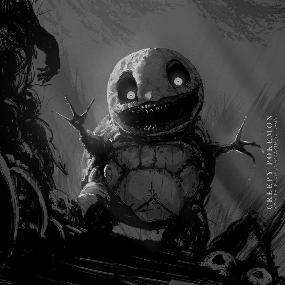 David Szilagyi's 'Creepy Pokemon' Series Is Wonderfully Spooky