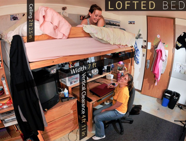 20 Ways for Surviving The Dorm Bunk Bed