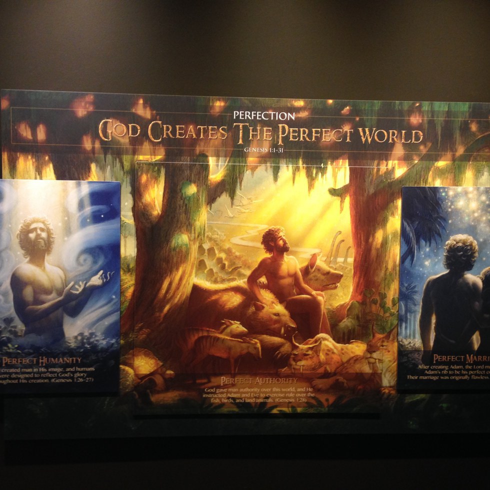 In the Garden of Eden.... With Dinosaurs