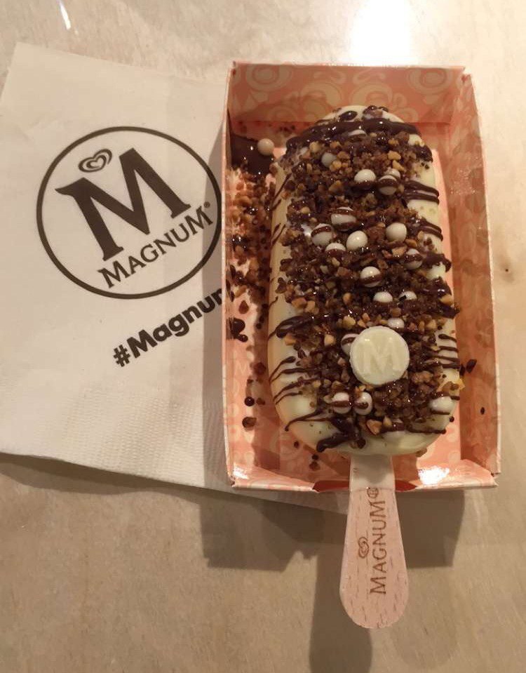 Review: Visiting the Magnum Ice Cream Shop in NYC