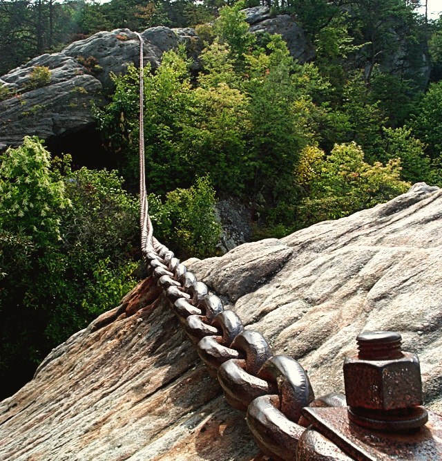 Chain Rock Pineville Ky Mountains