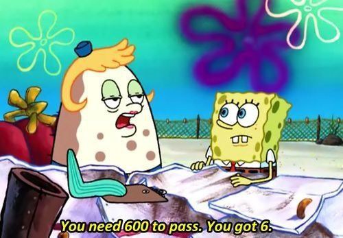 Life Of A Science Major, As Told By SpongeBob Squarepants