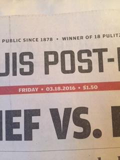 Newspapers Then And Now