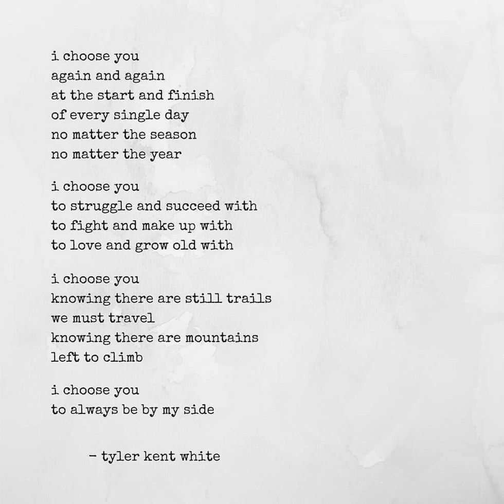 11 Tyler Kent White Poems You Should Read
