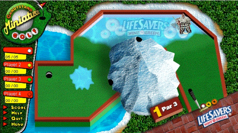 Lifesavers Mini Golf Game - brownomg