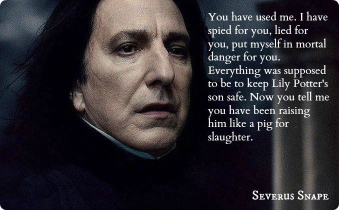 15 Lessons Severus Snape Taught Me