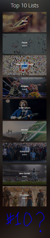 Top Ten List Of Top Ten Top Ten Lists