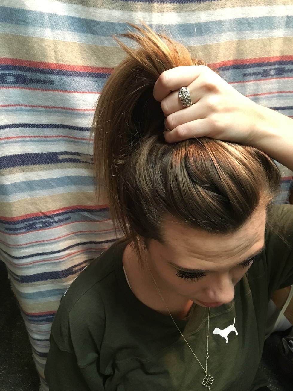 Seven Easy Steps To The Perfect Messy Bun