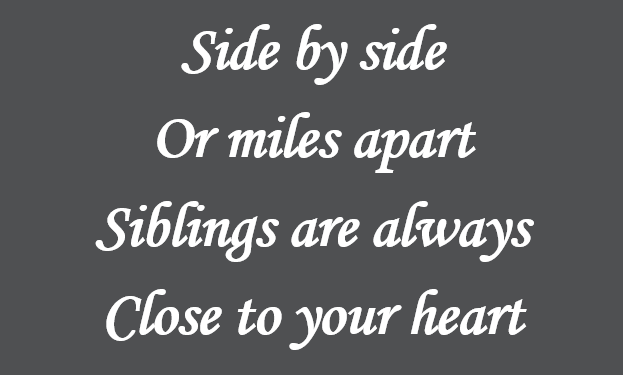 To My Long-Distance Sibling, Our Love Knows No Distance