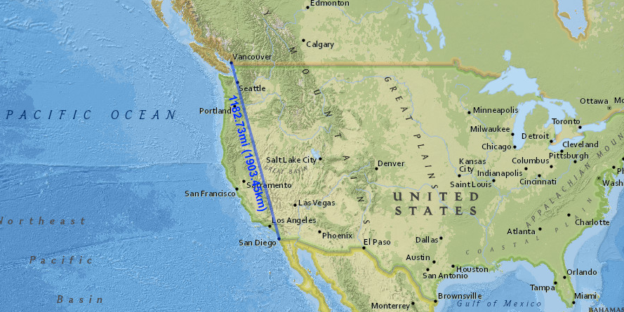The Pacific Hinge Region