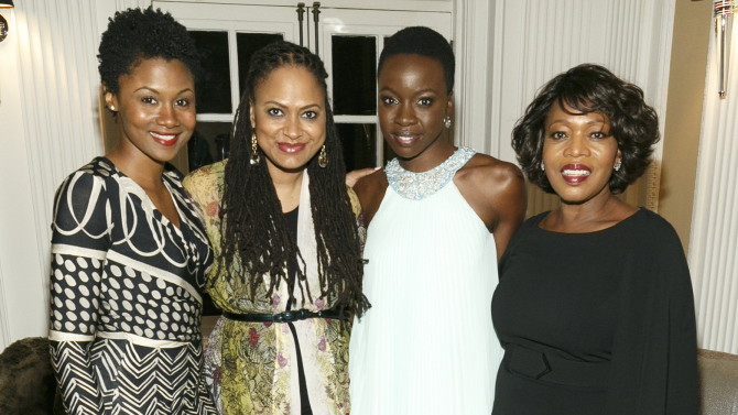 Viola Davis Kerry Washington Angela Bassett And More Attend Alfre