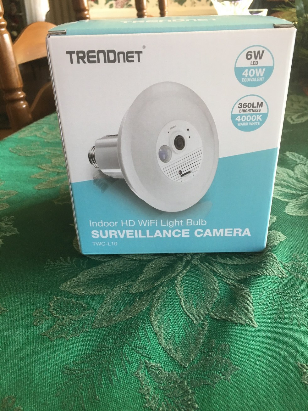 TRENDnet HD Wi-Fi Light Bulb & Surveillance Camera Review