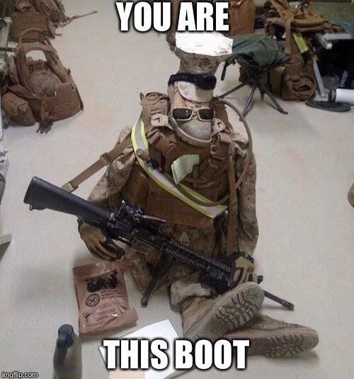 Usmc Boot Memes