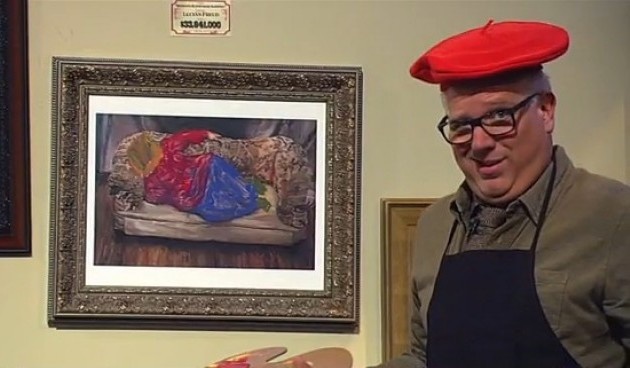Glenn Beck's shocking Obama art piece - Glenn Beck Glenn Beck's shocking Obama art piece - Glenn Beck