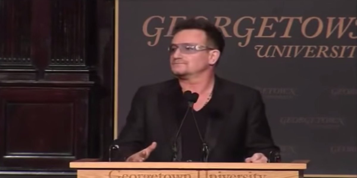 Irish U2 frontman Bono perfectly sums up the American ideal - Glenn Beck