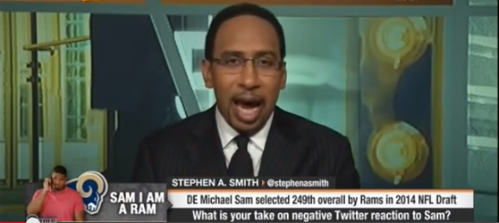 WATCH: ESPN commentator Stephen A. Smith defends NFL player suspended ...