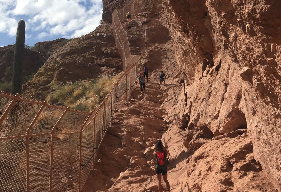 The Hike To The Top Of Camelback Mountain
