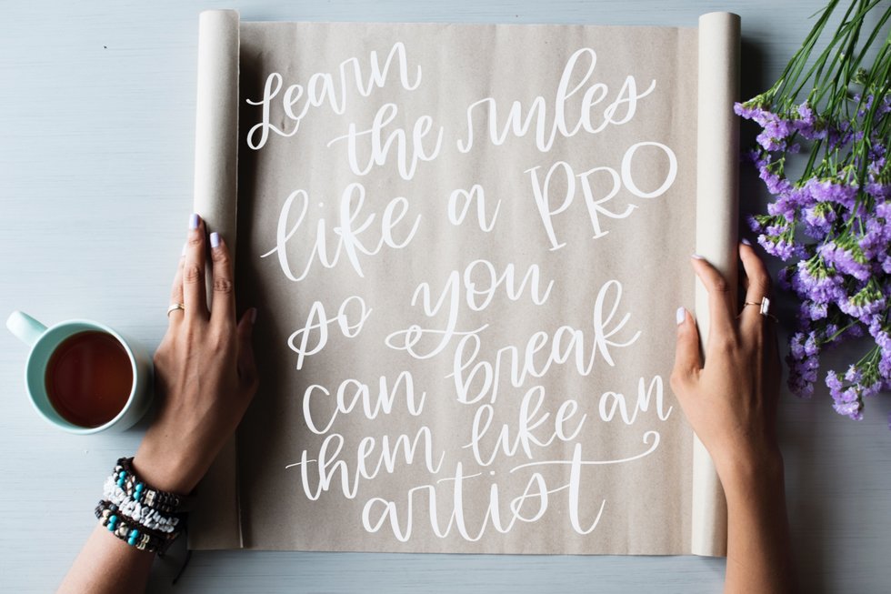 How To Do Hand Lettering