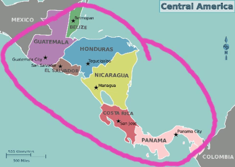 If You Didn't Know That There's A Central America, You Need To Go Back ...