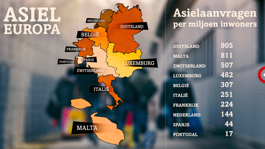 The Refugee Map of Europe - Big Think