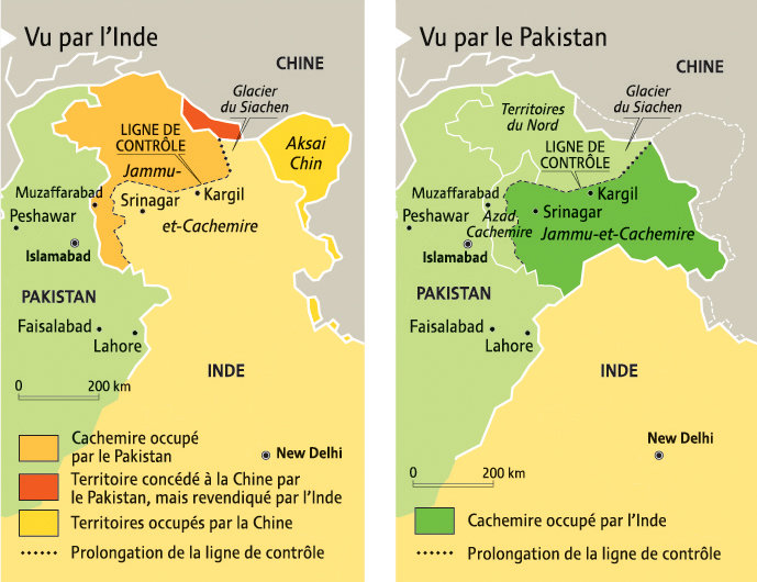 Two Maps of Kashmir That Make More Sense Than One - Big Think