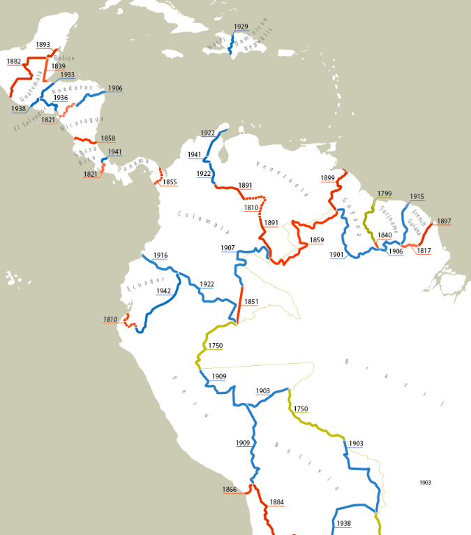 World map shows newest and oldest international borders - Big Think