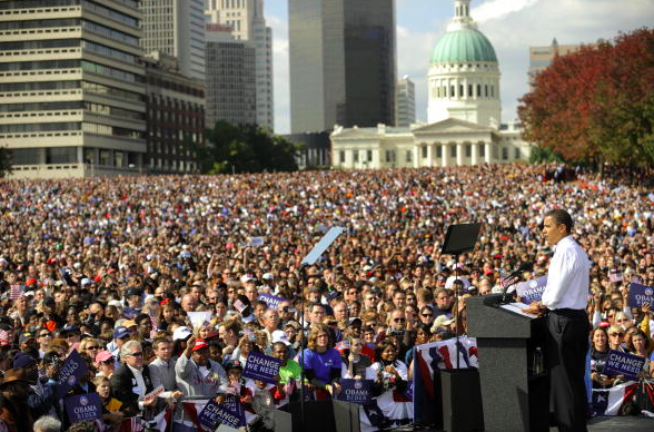 How Do Trump Crowd Sizes Really Compare to Obama's 2008 Crowds? - TheBlaze