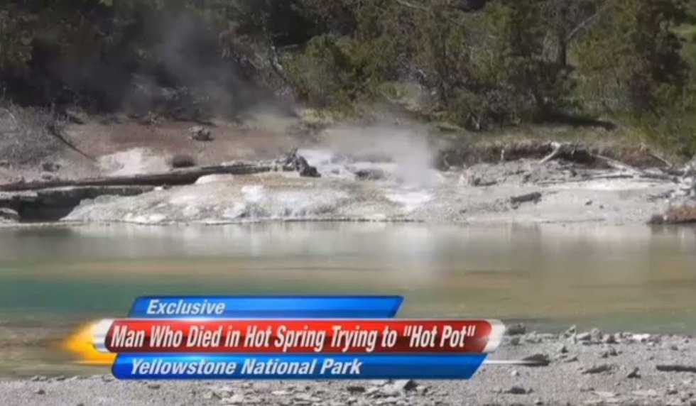Yellowstone visitor's body apparently dissolved in acidic hot springs ...