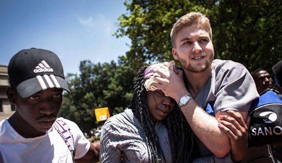 Powerful photos from a South African university riot. - Upworthy