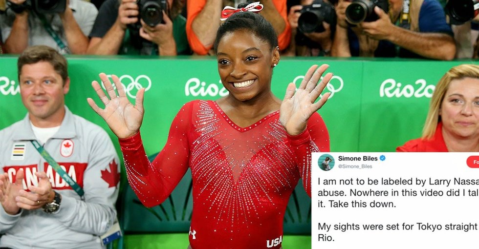 In one tweet, Simone Biles reminds the world to stop defining women by ...