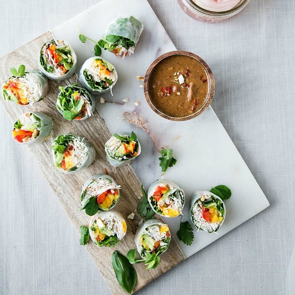 13 Colorful Spring Roll Recipes to Lighten and Brighten Meatless Monday ...
