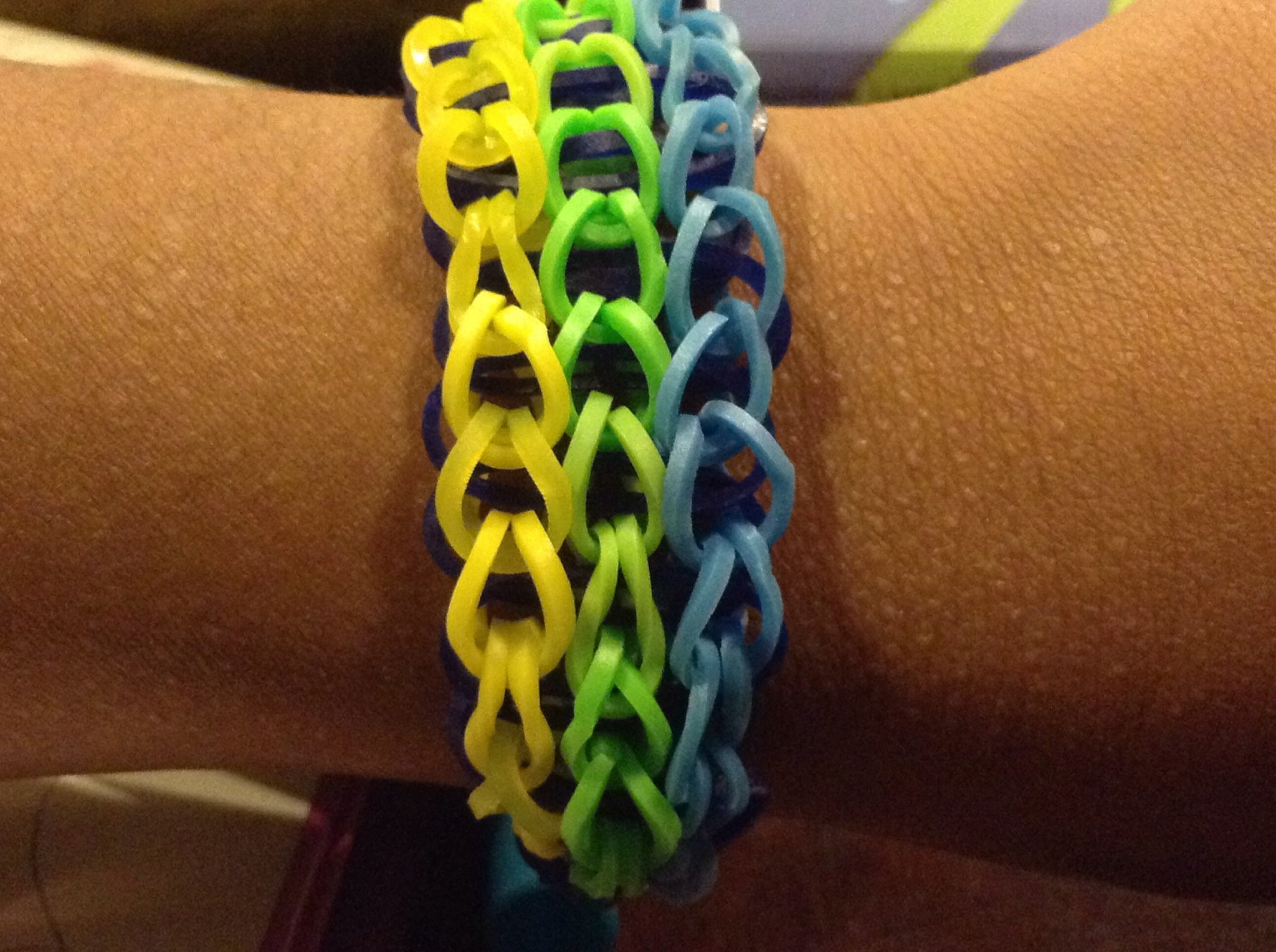 Rainbow Loom Triple Single Instructions
