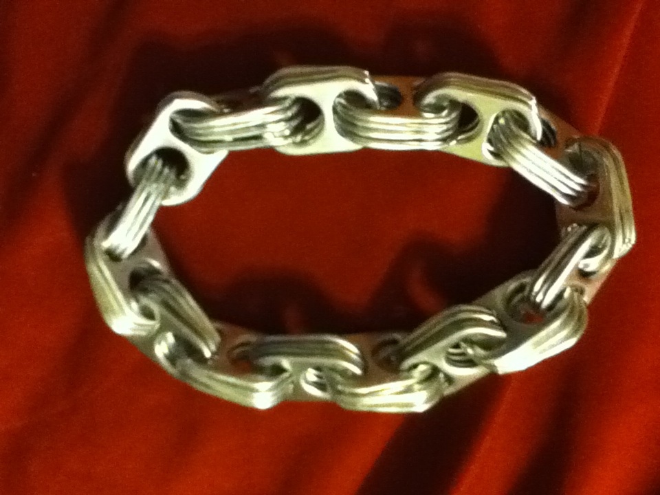 Soda Can Top Bracelet