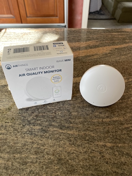 Airthings Wave Mini Smart Indoor Air Quality Monitor Review - Gearbrain