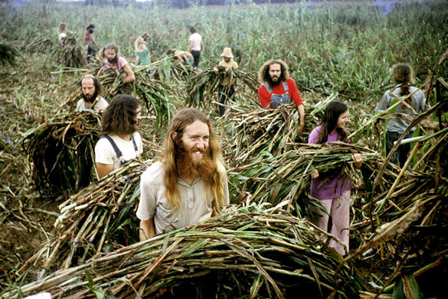 Eye Opening Images Of One Of America's Hippy Communes - Higher Perspective