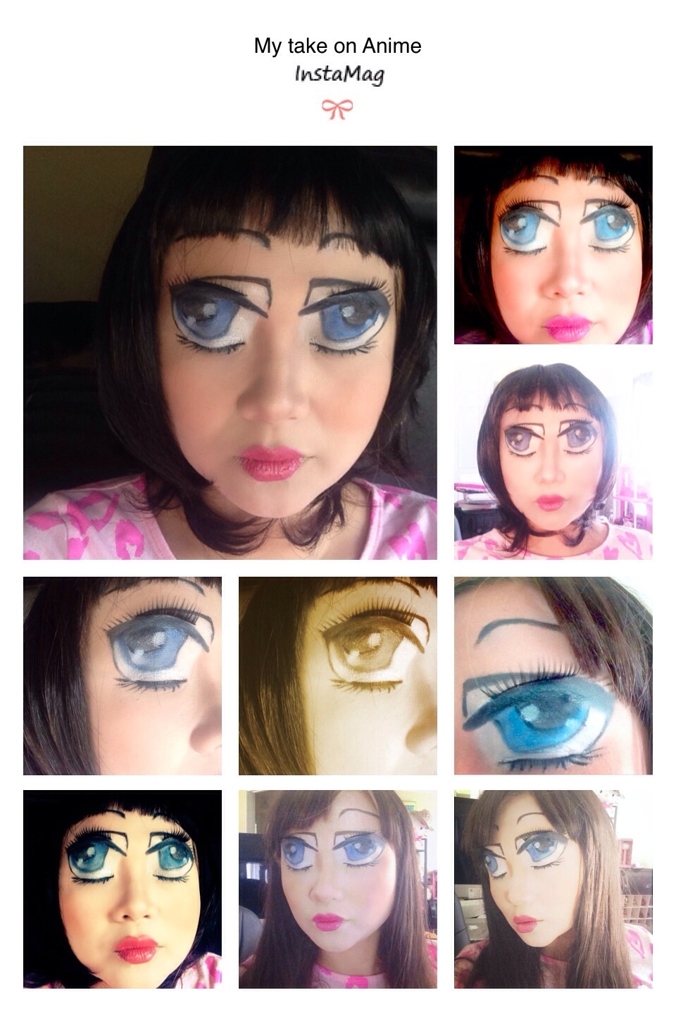 Anime Eye Makeup Open Eyes