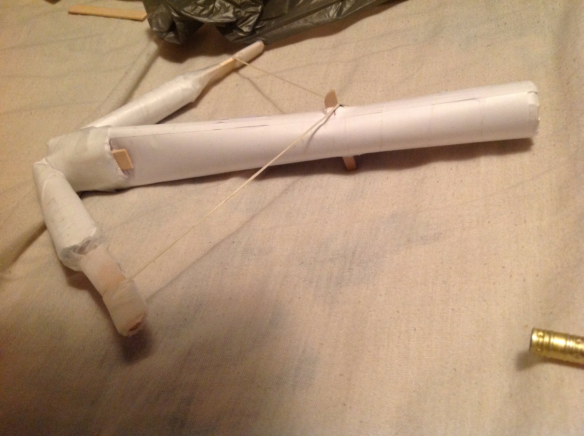 How To Make A Paper Crossbow
