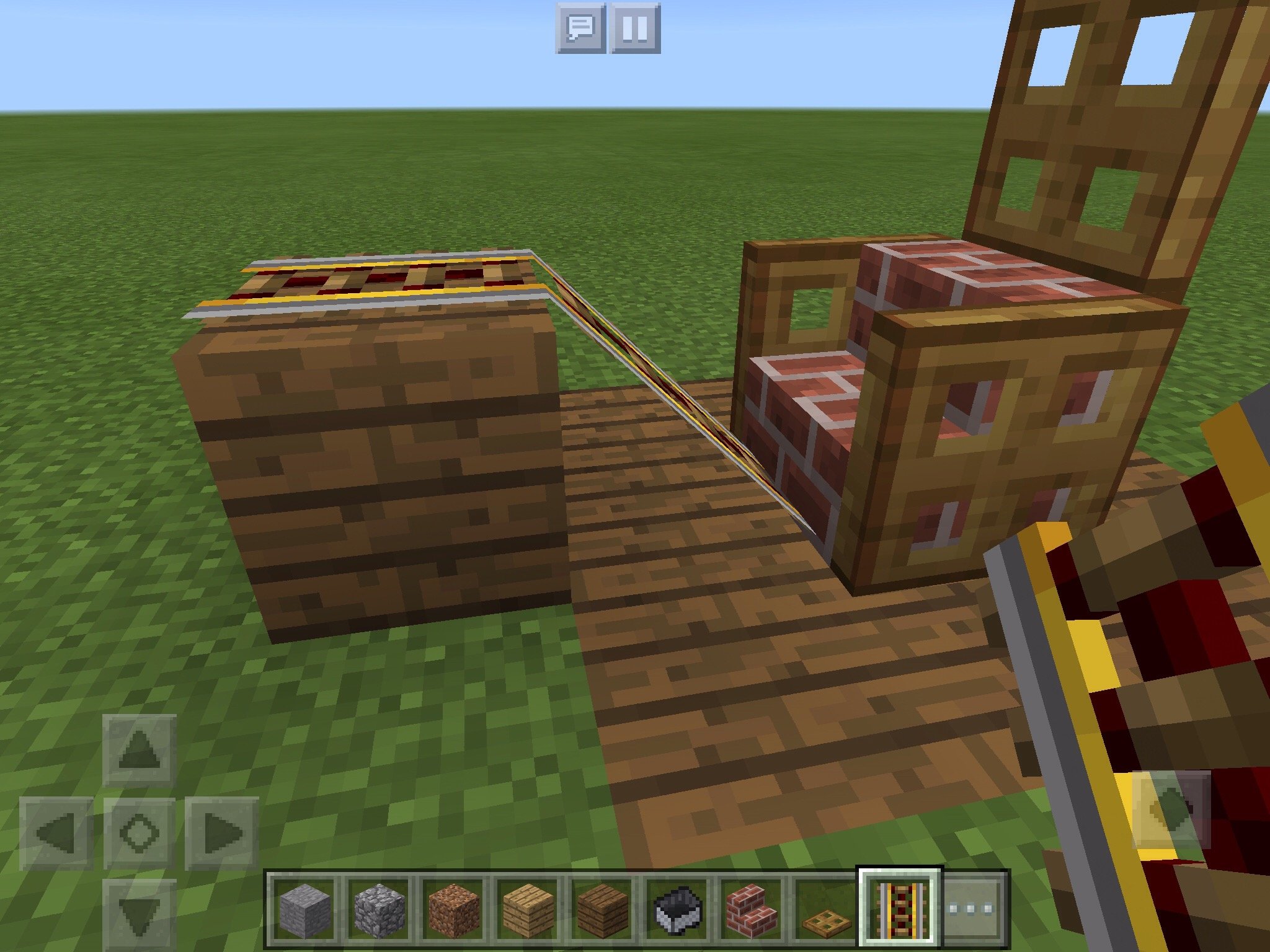 How To Make A Chair In Minecraft