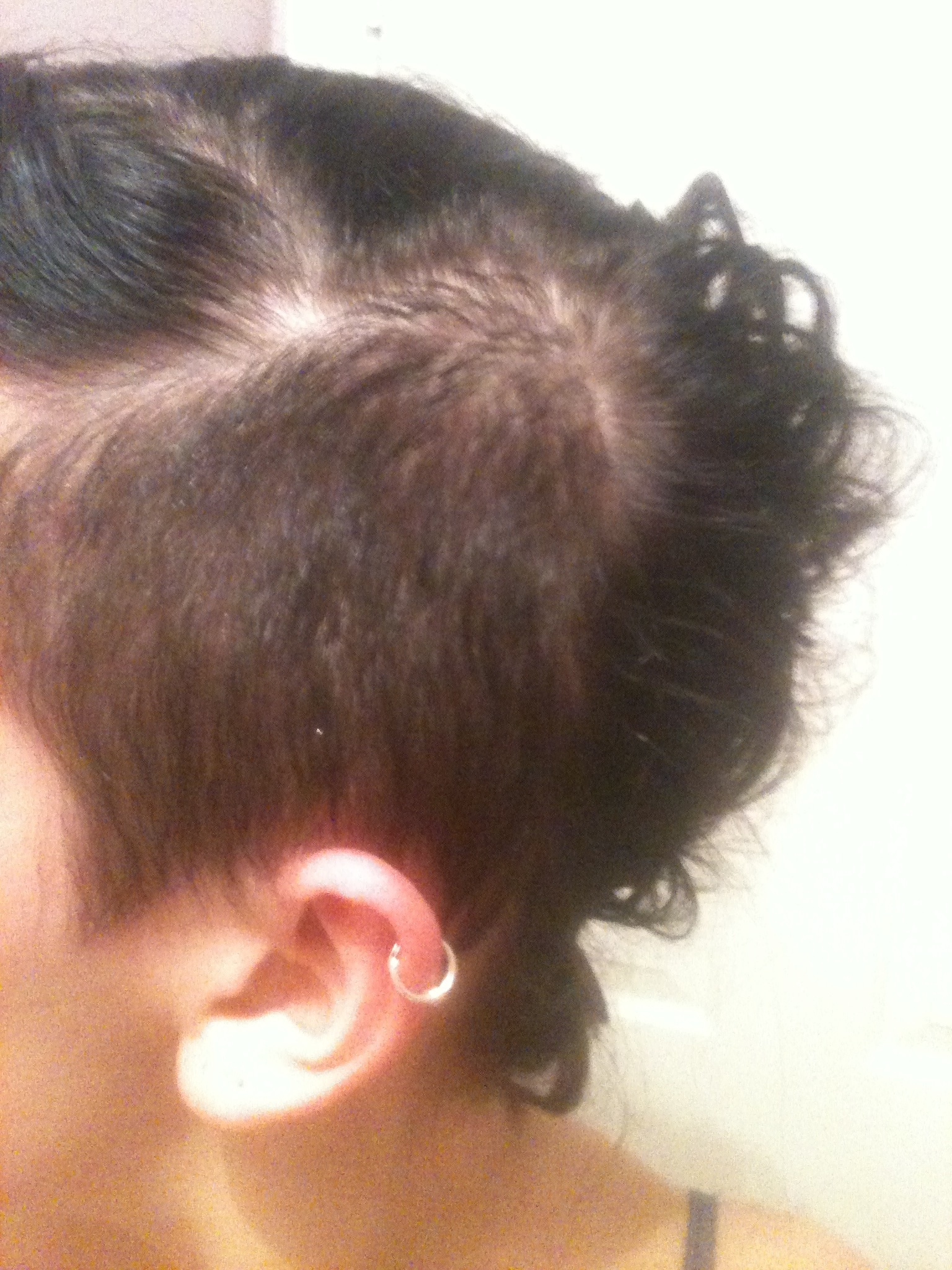 Bottom Of Head Shaved