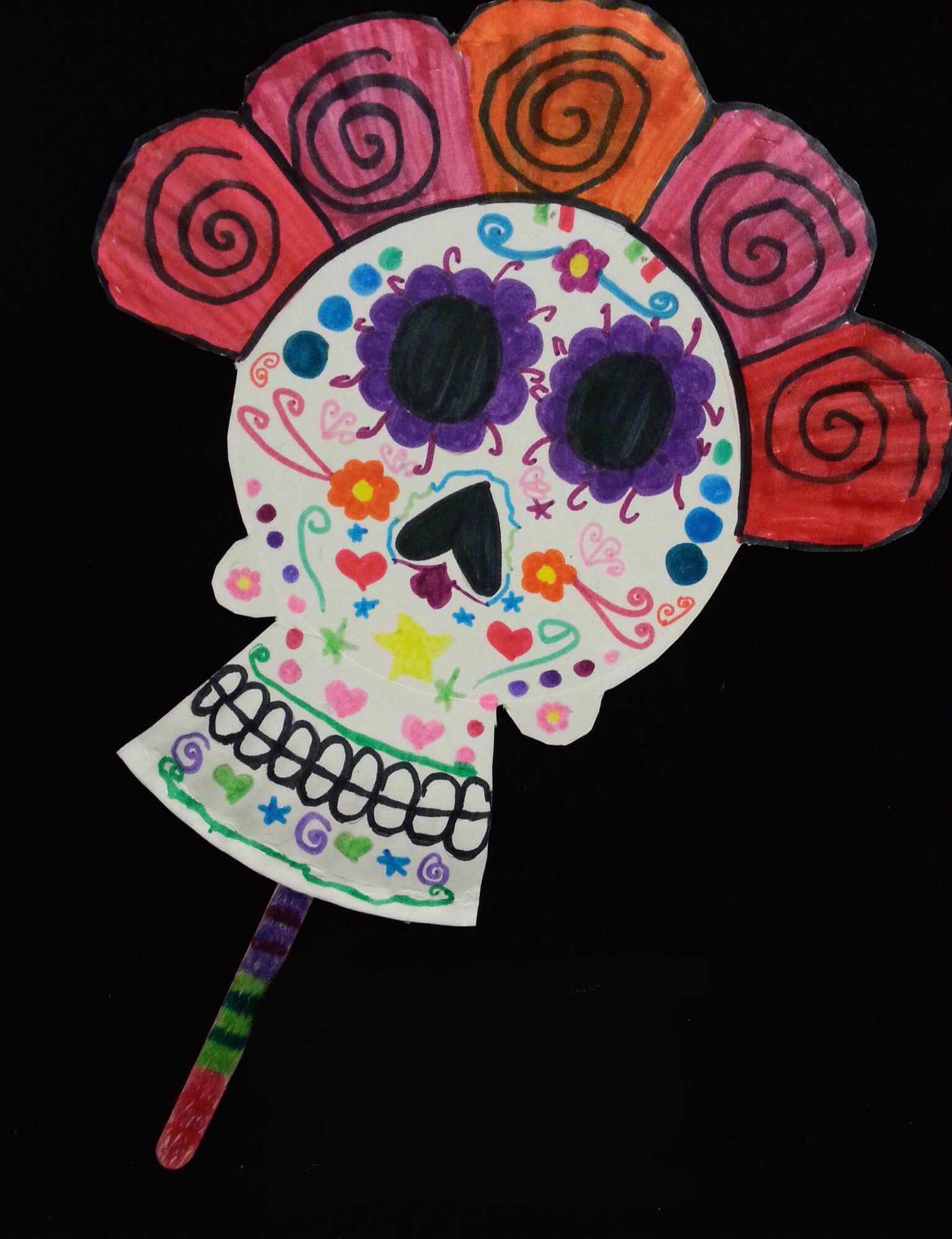 Paper Plate Skull Masks Paper Plate Masks Mardi Gras Crafts For Kids