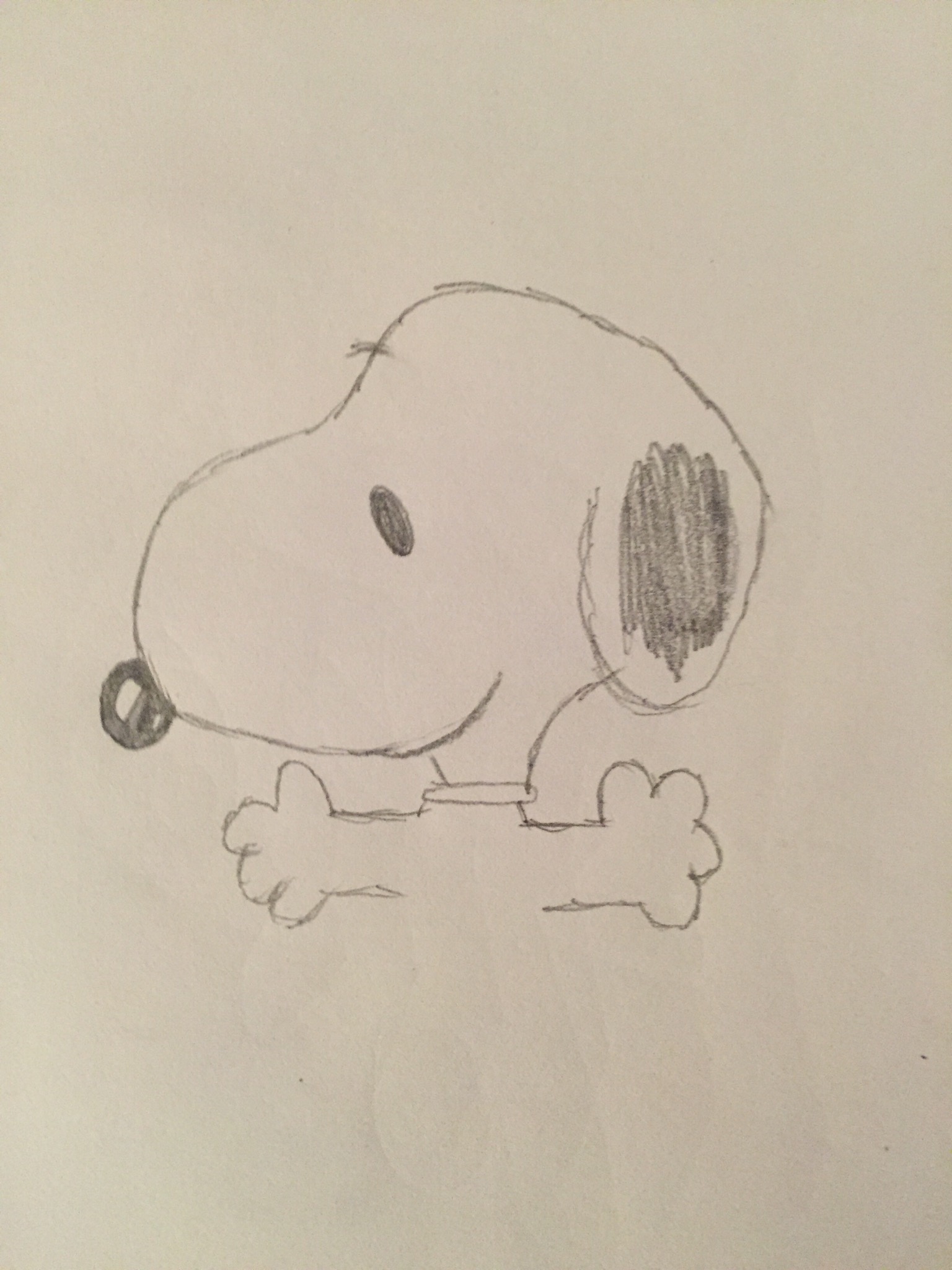 Drawings Of Snoopy
