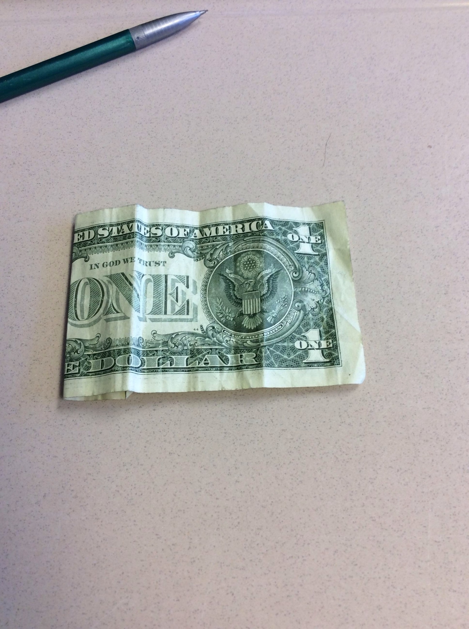 One Dollar Bill Alien